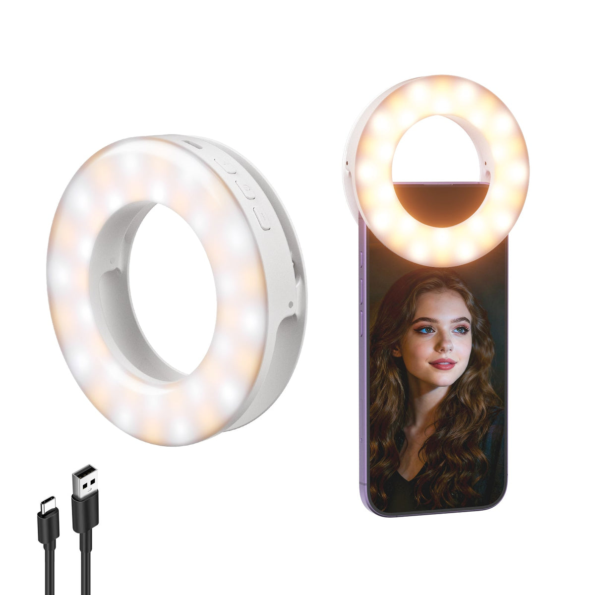 NEEWER N28 Mini Selfie Ring Light | Portable Phone Light – NEEWER.EU
